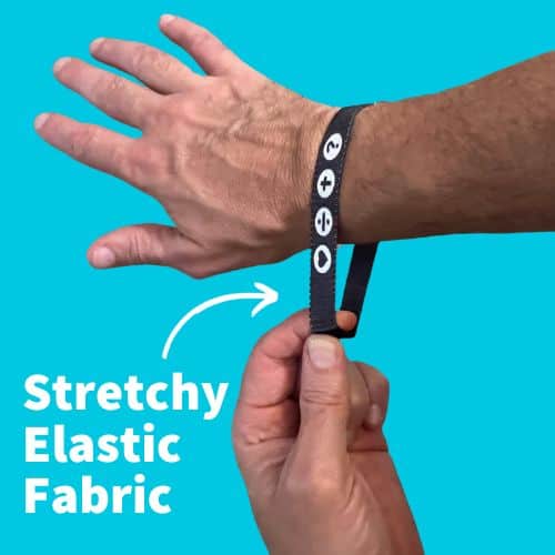 Fabric Black Large Band (190mm) Bulk - Crustore.org